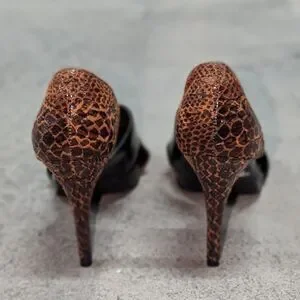 Carlos Santana | Shoes | Carlos Santana Size 75m Twirl Leopard Print ...